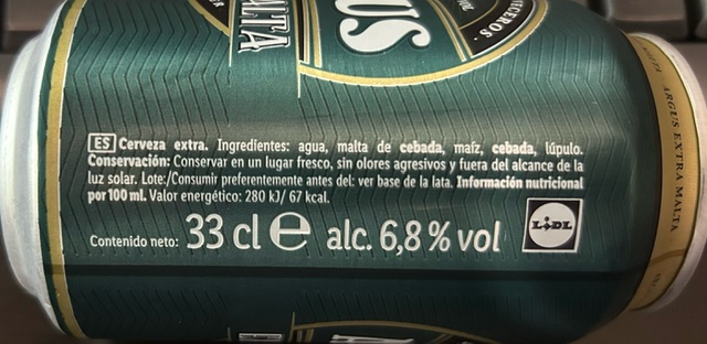 Descubre las cervezas Argus de Lidl: Analizamos todas las Argus ...